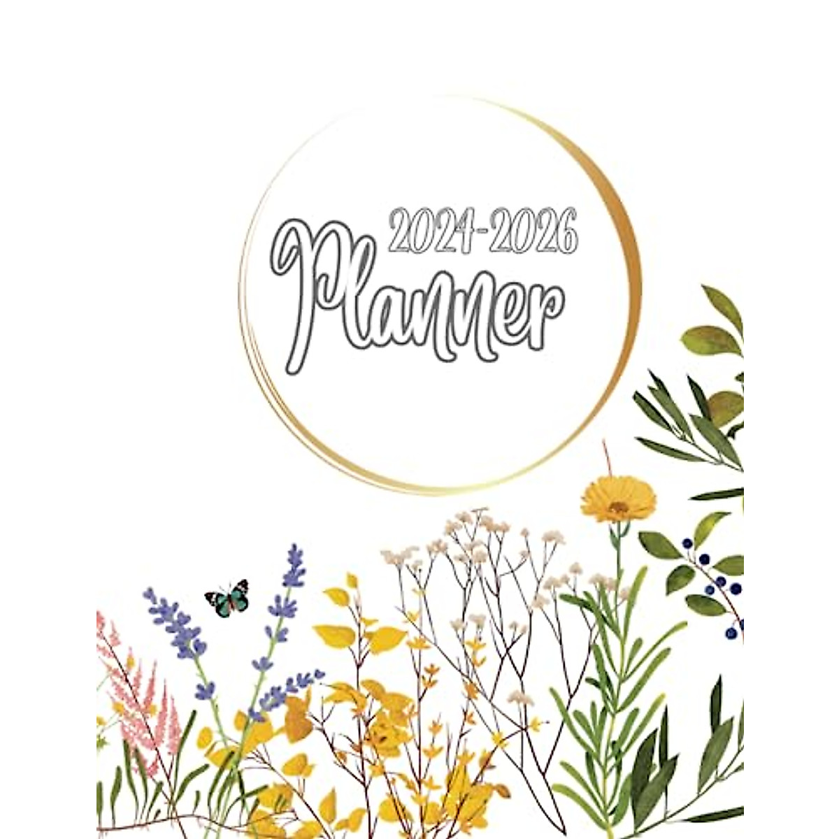 2024-2026 Monthly Planner: 3 Year Calendar Large Size 8.5x11 inches | 36 Months Jan 2024 - Dec 2026 with Federal Holidays | Monthly Design ( Calendar 2024-2026 for Purse)