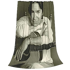 Flannel Blanket Dan Fogelberg Soft Lightweight Throw Blanket Warm Durable Sofa Couch Decor Beding 50"X40"