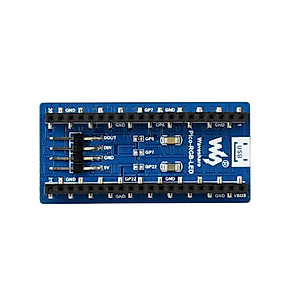 Waveshare RGB Full-Color LED Matrix Panel for Raspberry Pi Pico 16×10 RGB LEDs