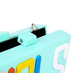 Shiratori Women Evening Clutch Bag, Acrylic Square Box Shoulder HandBags For Wedding Party Tote Purse (Green)