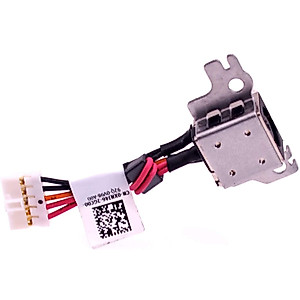 DC Jack Power Cable Charging Port Harness Replacement for Dell Latitude 3180 3189 P26T P26T001 P26T002 Chromebook 11 3180 3181 3189 CAV00 0XNJ46 XNJ46 DC30100ZI00 DC30100ZR00 DC30100ZS00