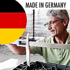 CLAX® The Original | Made in Germany | Multi Use Functional Collapsible Carts | Mobile Folding Trolley | Storage Cart Wagon | Shopping Cart with 2 Storage Crates | platform truck (Light Grey)