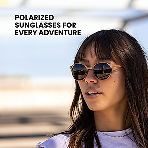 Suncloud Low Key Polarized Sunglasses, Matte Black/Polarized Gray, One Size