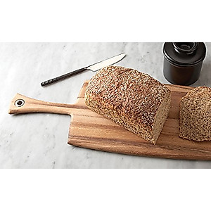 Ironwood Gourmet Large Rectangular Provencale Paddle Board, Acacia Wood 20.5 x 8 x 0.5 inches