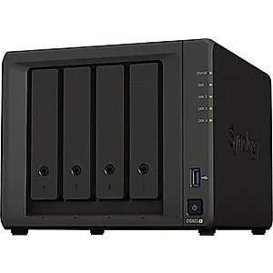 Synology 4 bay NAS DiskStation DS920+ (Diskless), 4-bay; 4GB DDR4