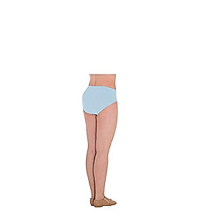 Body Wrappers Jazz Cut Dance Briefs (BWP289) Light Blue, M