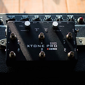 XSONIC Xtone Pro Professional Mobile Audio Interface with Ultra Low Latency, 192KHz&114dB, 2 Input, 3 Output, EXP Input, Support iOS, Windows, Mac, BIAS FX, Audio Interface for Live Gig, Home Studio