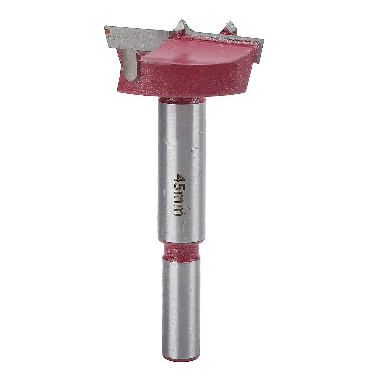 Wood Drilling,Wood Hole Opener Drill Bit 45mm Woodworking Cutter Auger Round Shank Drilling Tool