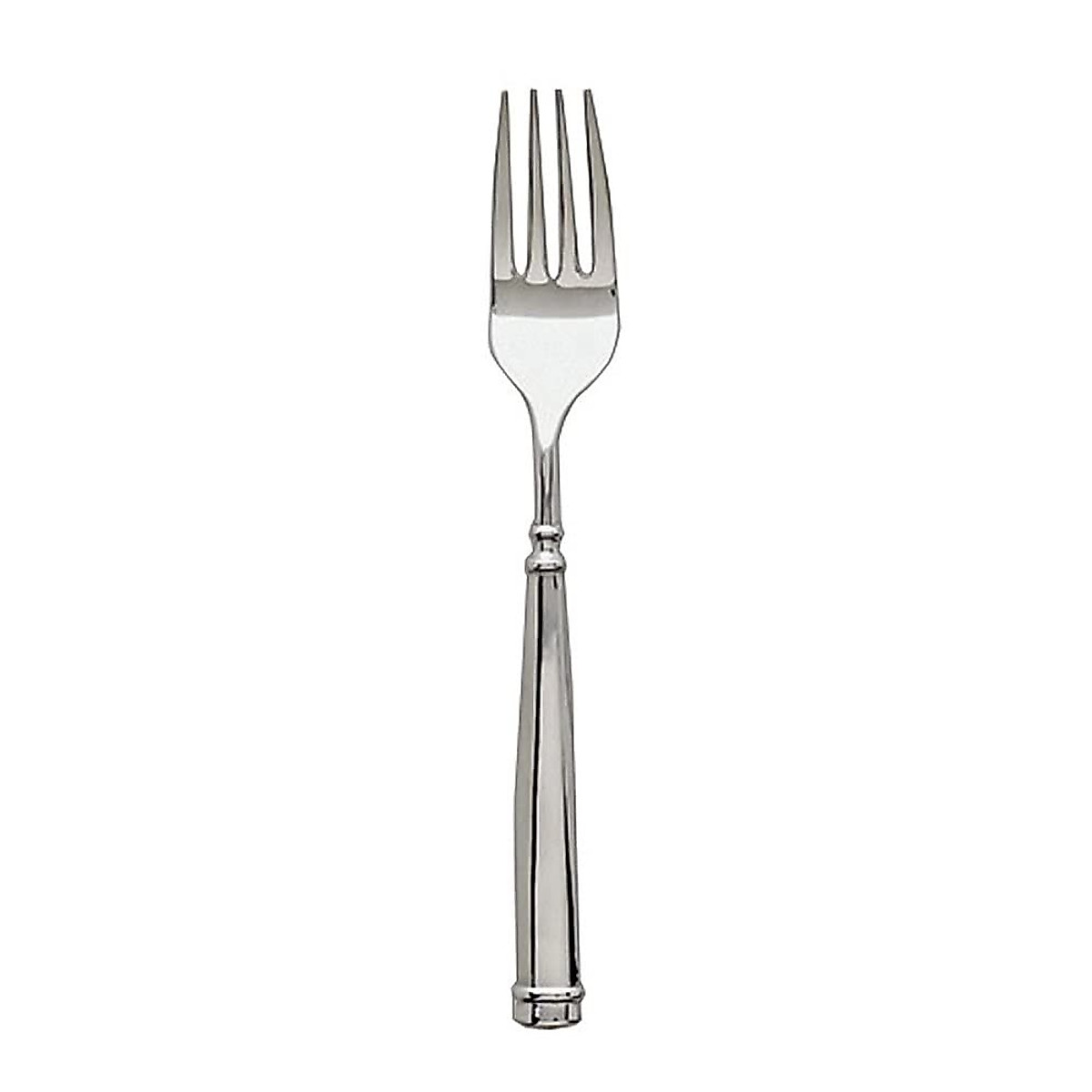 Ginkgo International Naples, Silverware Service for 6 Stainless Steel Flatware, 30-piece set, Silver