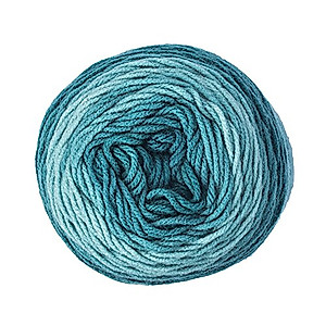Coats & Clark Super Saver Ombre Yarn, 10 oz, DEEP Teal