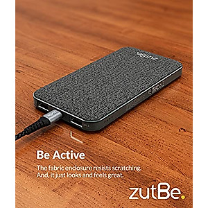 zutBe PowerTrip 10000mAh Portable Charger with 1 USB-C 2 USB-A Ports and 18W of Power Delivery PD Charge Any iPhone 14/13/12/11/ Samsung Galaxy iPad Pixel Switch and More (Wall Charger Not Included)