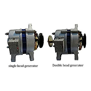 DC Generator Built-in Voltage Stabilizer Pure Copper Generator Speed 1200-6000rpm for Agricultural Vehicle Built-in Rectifier and Electronic Voltage Regulator Block