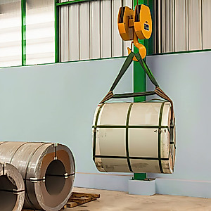 ATERET Powerlift Green Polyester Endless Round Sling - 6 Feet Length, 5,300 lb. Vertical Capacity, 10,600 lbs Basket - Heavy Duty Poly Lifting Sling