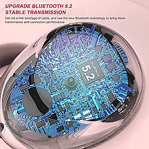 Ke1Clo Ear Buds Wireless Bluetooth Earbuds, 3-4h Playtime, Clear Stereo, HD Call, Noise Cancelling Earbuds Wireless Earbuds for Sports/Music