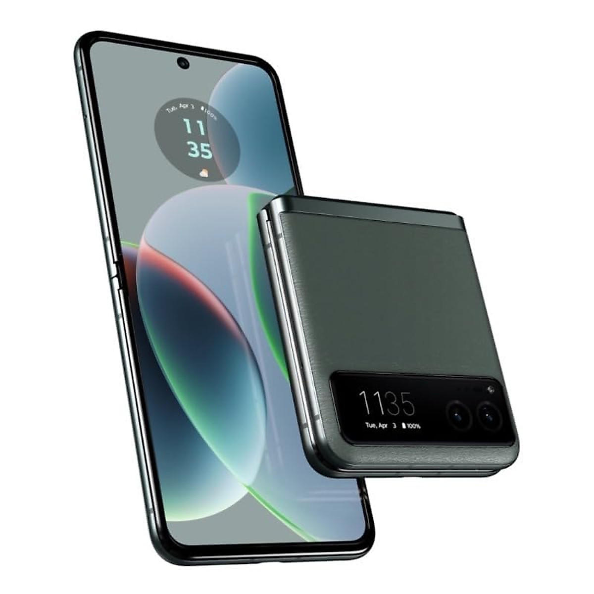 Motorola Razr 40 Dual-Sim 256GB ROM + 8GB RAM (GSM Only | No CDMA) Factory Unlocked 5G Smartphone (Sage Green) - International Version