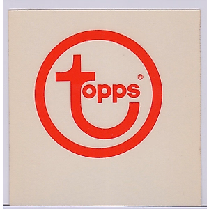 Vintage 1970's Topps Co. Logo Window Cling/Sticker