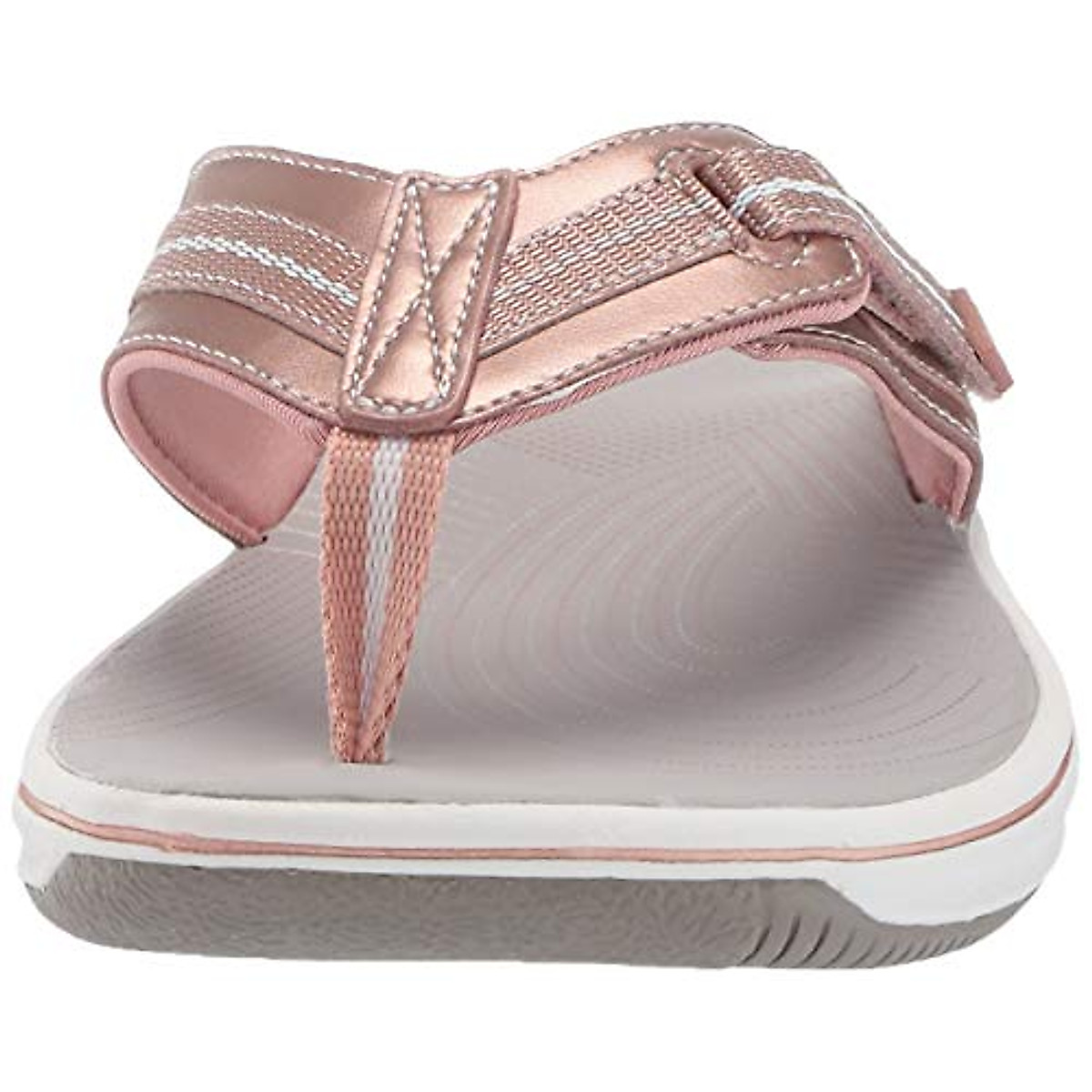 Clarks Women's Brinkley Jazz Flip-Flop rose gold 070 M US