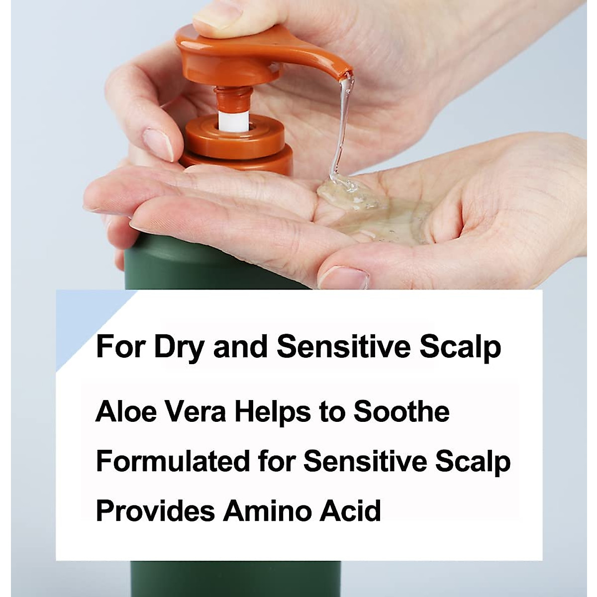 ATS Perstige Calmesh Shampoo - 600ML, Organic Aloe and Soothing Silicone Free Shampoo