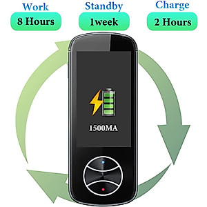 Language Translator Device Portable Real-time Voice Translation in 127 Different Languages and Accents, Support Instant Offline/WiFi/Hotspot Accuracy Image Interpreter Translation