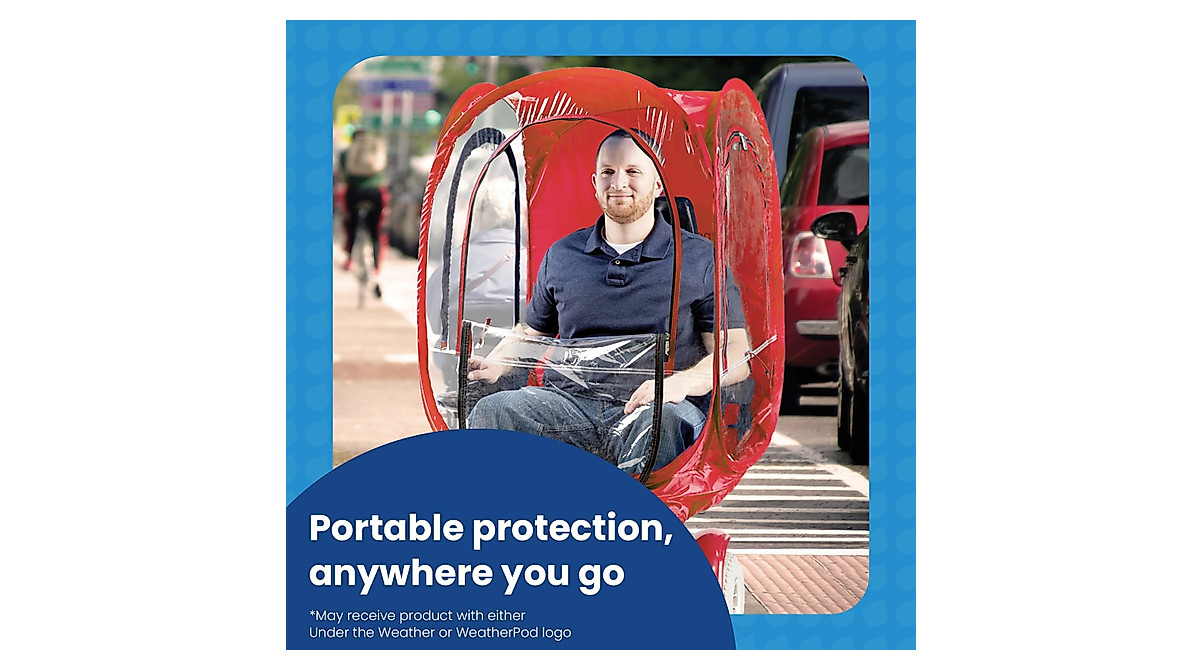 WeatherPod – The Original Large Upper-Body Pod – 1-Person Wearable Pod ...