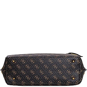 GUESS Zed Girlfriend Carryall, Brown Logo