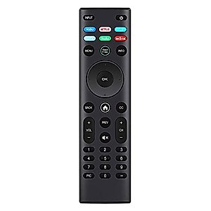 XRT140 Replaced Remote fit for Vizio Smart TV M50Q7-H1 M55Q7-H1 M65Q7-H1 M55Q8-H1 M65Q8-H1 V555-H1 V655-H9 V705-H13 V405-H9 V405-H19 V505-H9 V505-H19 V605-H3 V655-H4 V655-H9 V655-H19