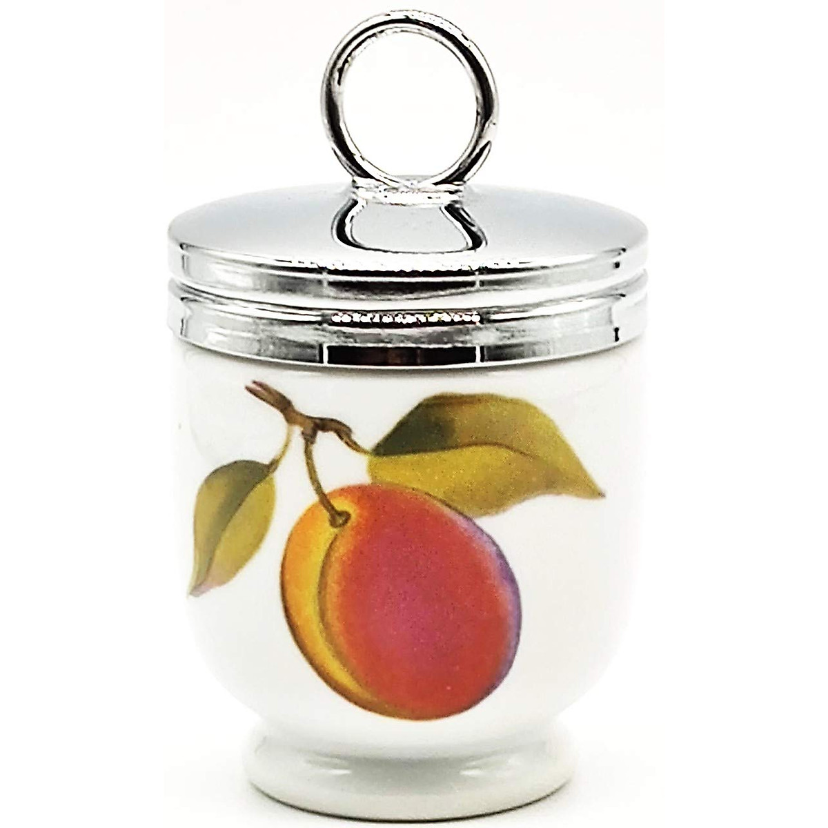 Royal Worcester Evesham Single Egg Coddler Plumb Berries (1)