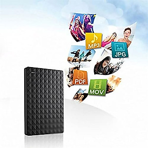 Expansion HDD Drive Disk 1TB 2TB 4TB USB3.0 External HDD 2.5" Portable External Hard Disk (Color : D, Size : 1TB) (D 4TB)