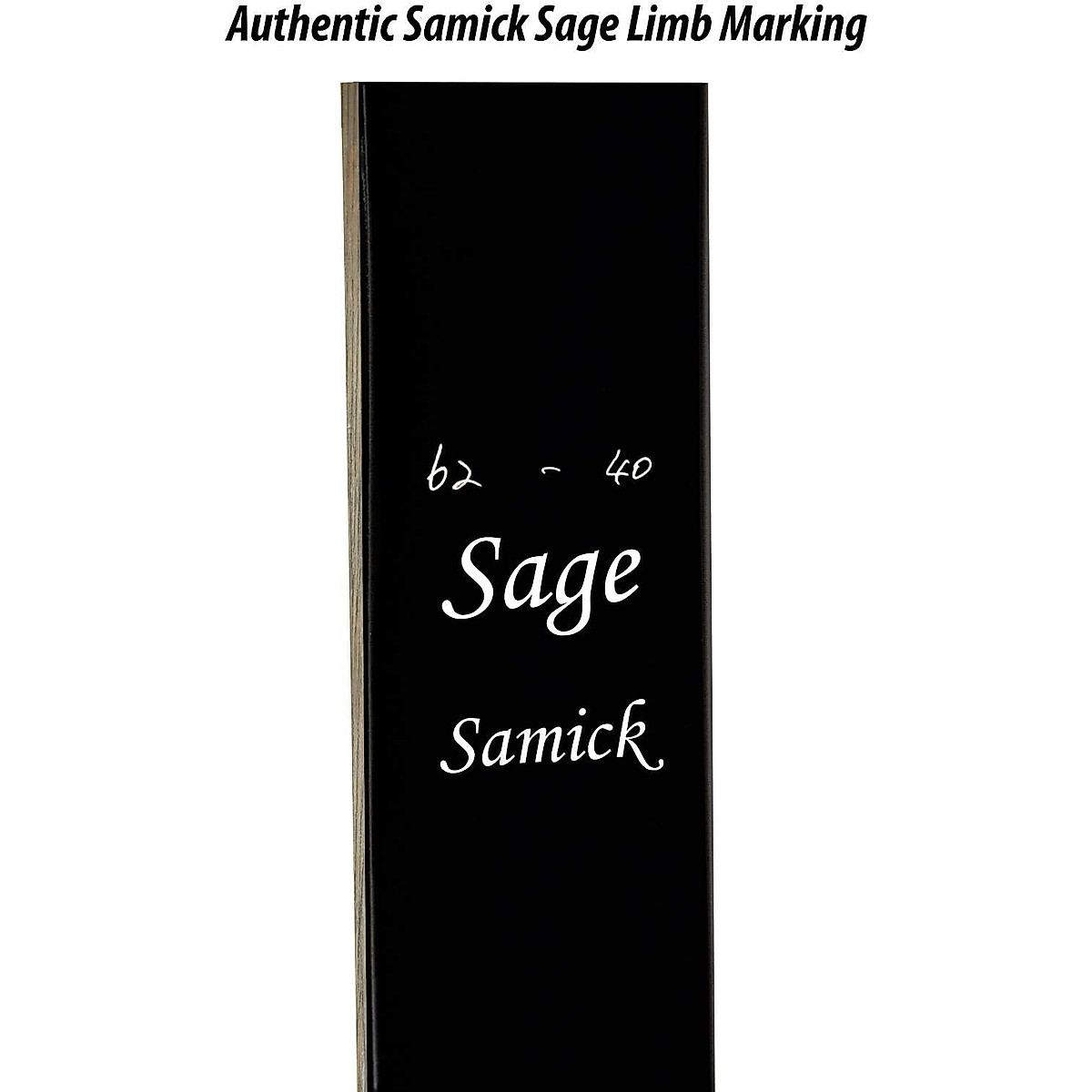 New Samick Sage Recurve Bow Limbs - Takedown Recurve Limbs Replacements, 25–60lbs, Samick Sage Riser Compatible, Ideal for Target Practice - Adult or Beginner Archery