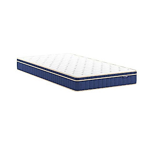 Sweetnight Twin Mattress, 8" Twin Size Hybrid Mattress with Gel Memory Foam & Individually Pocket Springs
