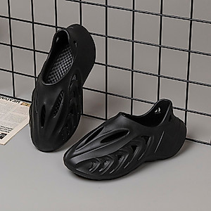 Bailzaah Unisex Foam Runner Sneakers for Men Closed Toe Cloud Slides Pillow Fashion Running Shoes Women Runners Sandals Outdoor Indoor Beach Shoes