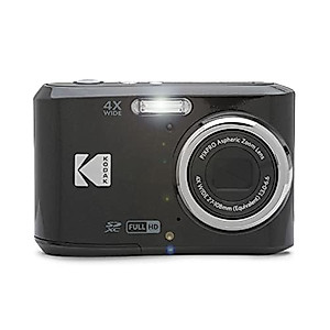 Kodak PIXPRO FZ45 Digital Camera + Black Point & Shoot Camera Case + Transcend 64GB SD Memory Card + Tri-fold Memory Card Wallet + Hi-Speed SD USB Card Reader + More!… (Black)
