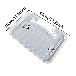 Car Steering Wheel Tray Resin Mold, Car Tray Mold, Car Tray Desk Resin Molds for Travel Table Car Food Eating/Laptop Steering Wheel Desk