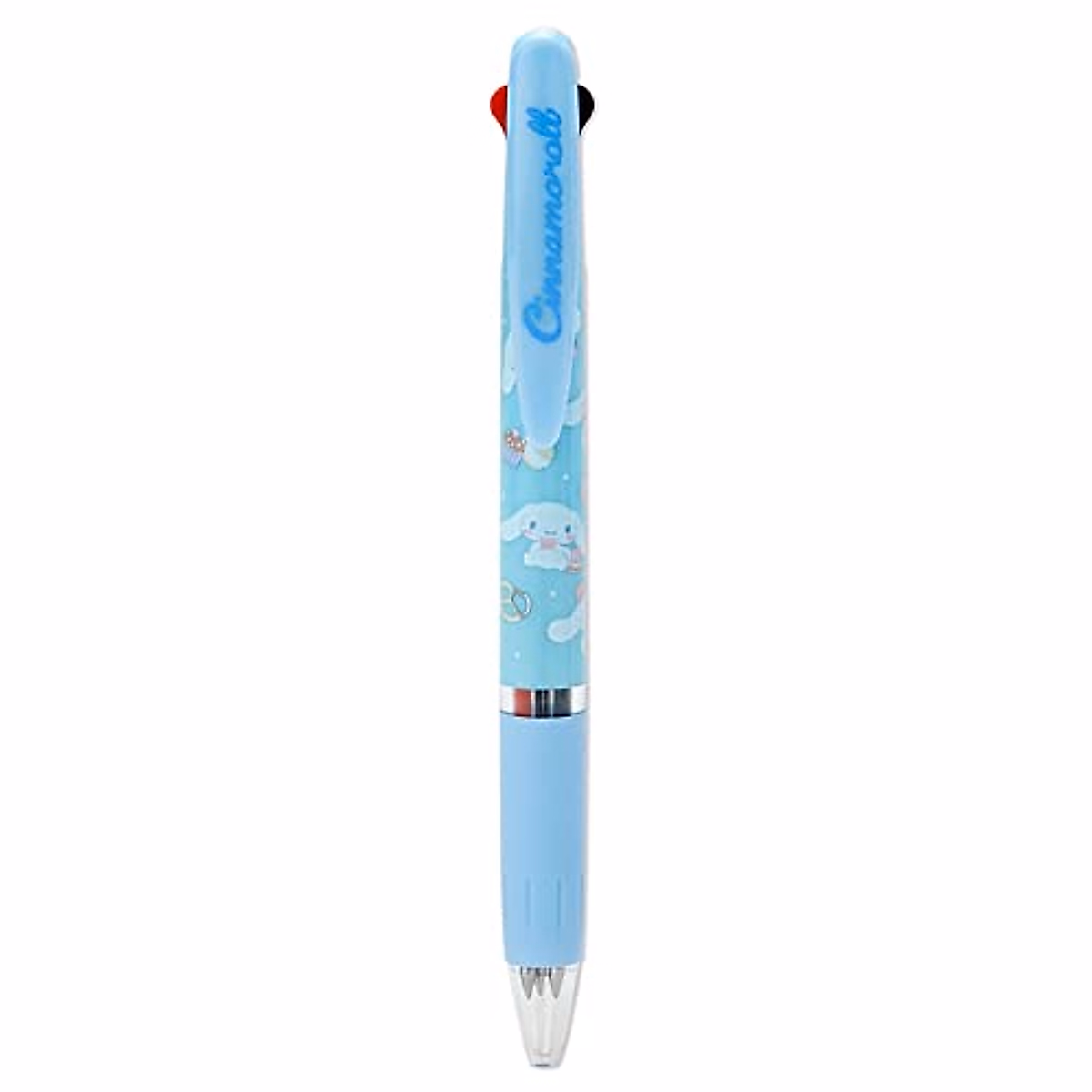 Kamio Japan Sanrio Ballpoint Pen Jetstream 3 Color Black, Red, Blue, 0.5mm (Cinnamoroll [ 982326 ])
