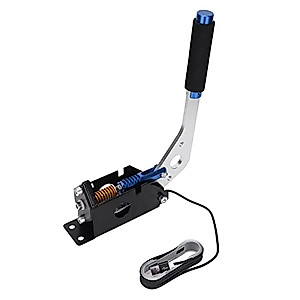Game Handbrake, High Hardness Aluminium Alloy Easy Installation Linear Game Handbrake for G27 G25 G29(Blue)