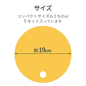 Elecom Fan, Handmade, Making Kit, A4 Size, Round, Waterproof, Transparent, 10 Pieces, Made in Japan, Looking for No: Q82 EJP-UWCCRZ