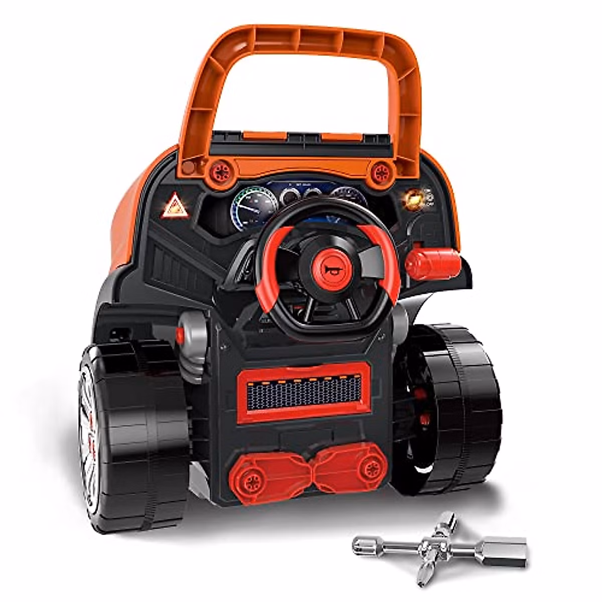 The Bubble Factory ATV Car Mechanic Engine Workshop Remote Control Car with Lights and Realistic Sound Effects - 3 Years+