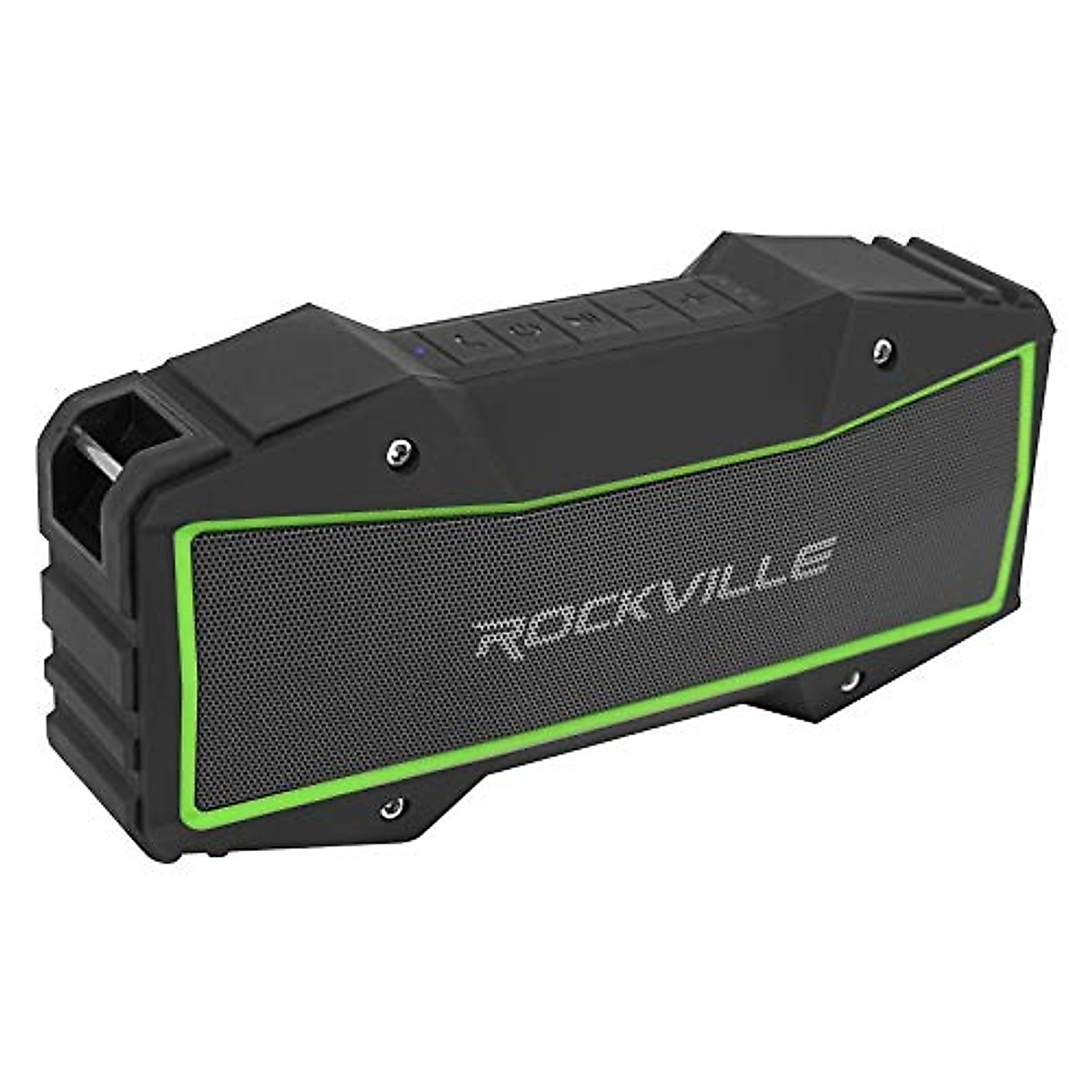 Rockville (2) Rock Everywhere Portable Bluetooth Speakers Wireless Stereo Sound