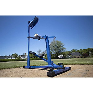 GAME MASTER Louisville Slugger Blue Flame Pro Pitching Machine