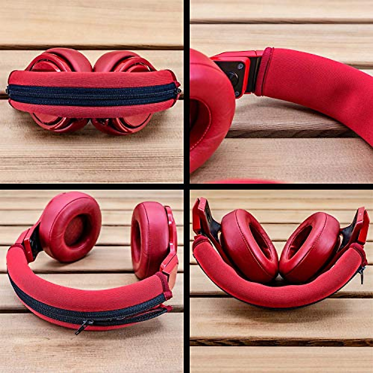 LTYIVABHTTW Headphone Headband Cover Compatible with Pro Model Headphone (Red)