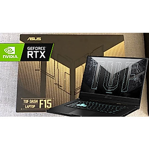 ASUS 2022 Newest TUF Dash Premium Gaming Laptop: 15.6" FHD 144Hz IPS Display, Intel Gaming H Core H 8-Core i7-11370H, 32GB RAM, 2TB SSD, 4GB GeForce RTX 3050Ti, Wifi6, Backlit-KYB, DTS, Win10H, TF