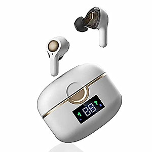 Stereo Bluetooth Earphone 4 Speakers 8 Hrs Surround, Touch Wireless Headphone, in Ear Earbud Handsfree Headset for Sport Music (Color : B)