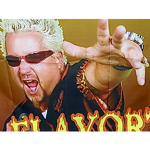 HaoDe Guy Fieri Flavortown Flag 3X5FT Banner College Dorm Frat or Man Cave