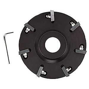 Cattle Hoof Trimming Cutter, Second Generation Livestock Foot Trimmer Disc Plate Cattle Hoof Angle Grinder Machine with 7 Sharper Cutter Head(HL-Q7F-II 7 Cutter)