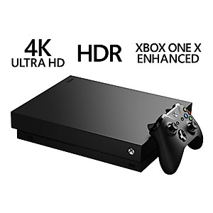 Microsoft Xbox One X 1Tb Console With Wireless Controller: Enhanced, Hdr, Native 4K, Ultra Hd (Discontinued)