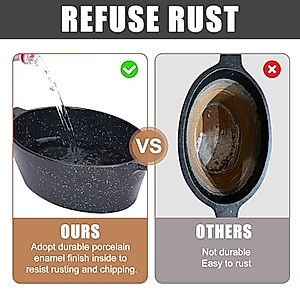 G Good Gain Wood Stove Steamer, Fireplace Humidifier, Cast Iron Humidifier for Stove, Matte Black Finish, Rust Resistant, Lattice Top, 2.5 Quart Capacity, Wood Burning Stove Indoor Decorative. Grey