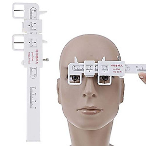 TableRe Measure Optical Vernier PD Ruler Pupil Distance Meter Eye Ophthalmic Tool (1 Pack)
