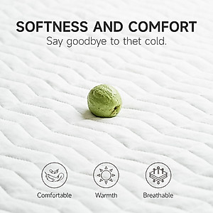 Templewet Electric Mattress Pad King Size 78"x80"- Electric Mattress Pad Dual Control with 10 Heat Settings & 10 Hour Auto Off,Fit up to 18" Deep Pocket,ETL