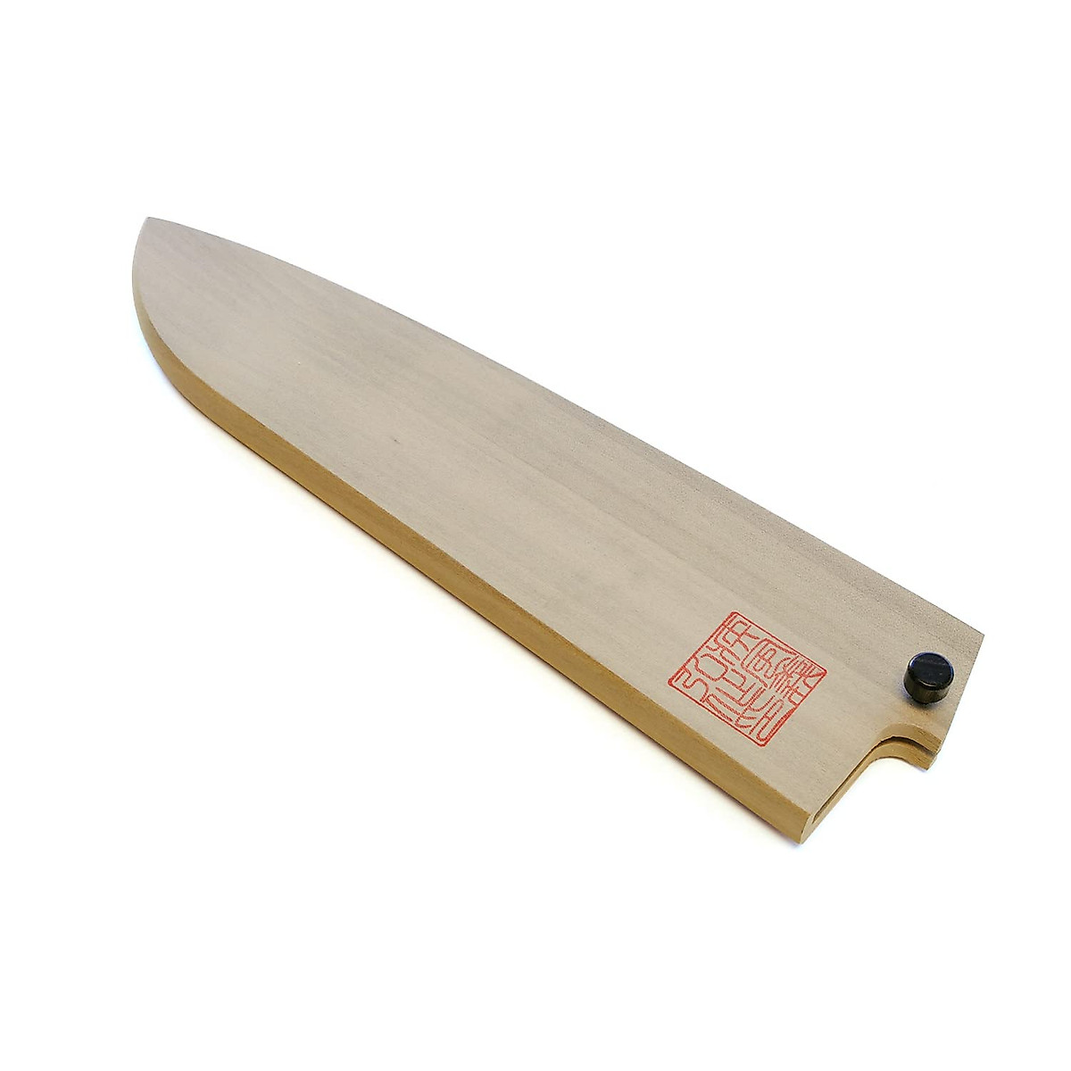 Yoshihiro Natural Magnolia Wood Saya Cover Blade Protector for Santoku (180mm)7in