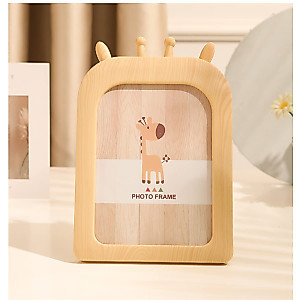 dbqpro Giraffe Photo Frame Giraffe Stickers, Picture Frame Cute Animal Decals
